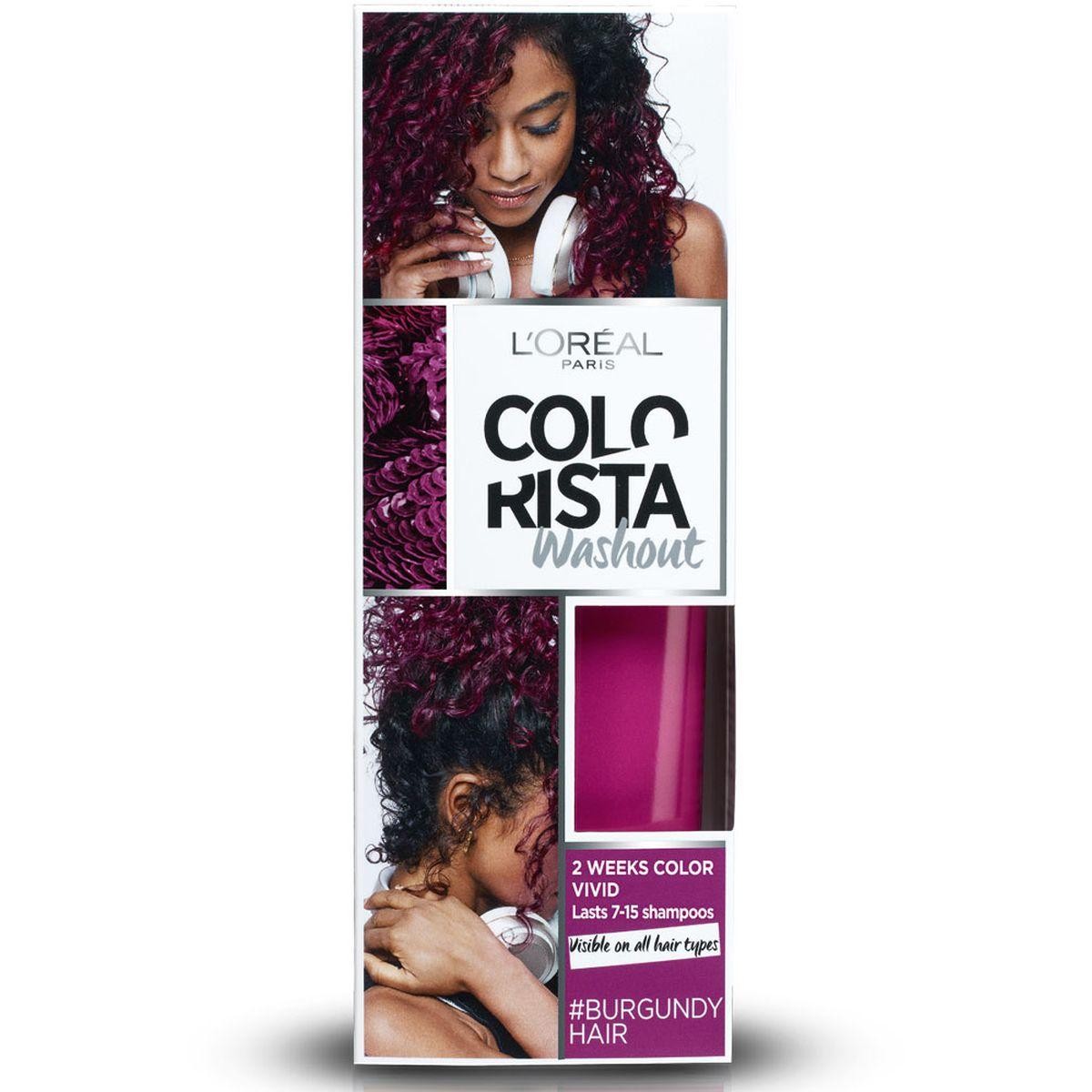 L`Oréal Paris Colorista Washout, Burgundy
